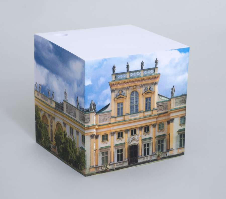 Cube notebook with with the presentation of the palace facade - Museum ...